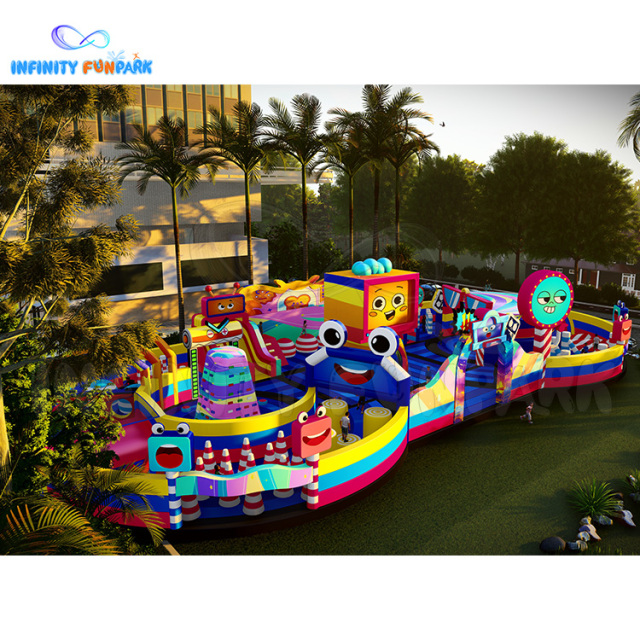 Inflatable Theme Park | Fantasy Adventure Inflatable Theme Park ...