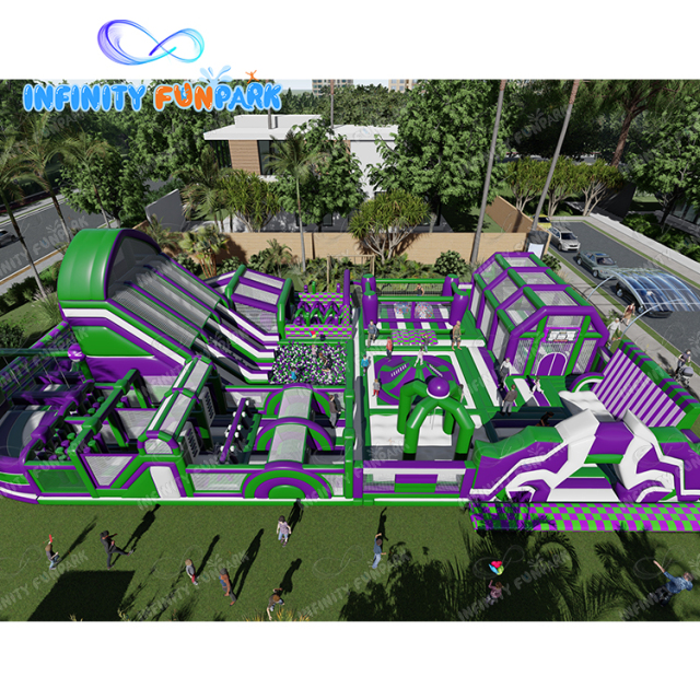 Inflatable Indoor & Outdoor Theme Park Kids and Adults Theme Park ...