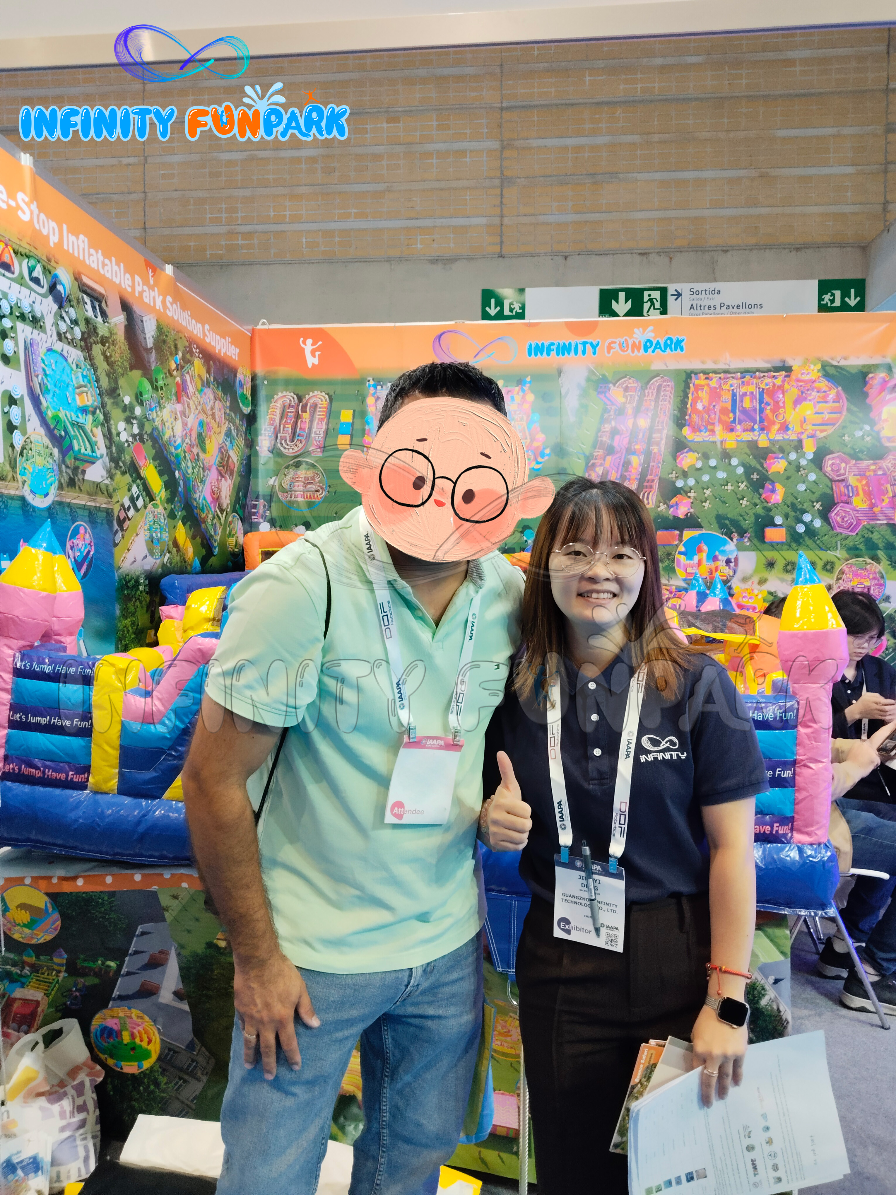 Infinity Funpark Shines at IAAPA Europe 2025: Inflatable Park Solutions Drive Client Success