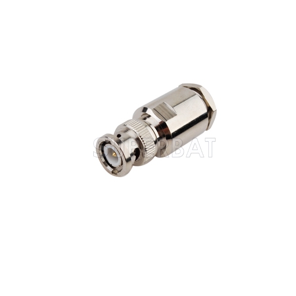 BNC Plug Male Connector Straight Clamp LMR-400,BNC Connectors