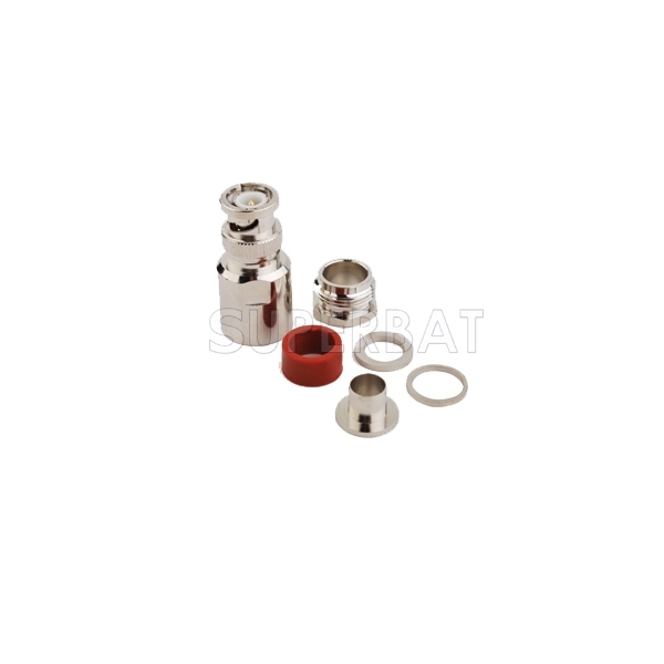 BNC Plug Male Connector Straight Clamp LMR-400,BNC Connectors
