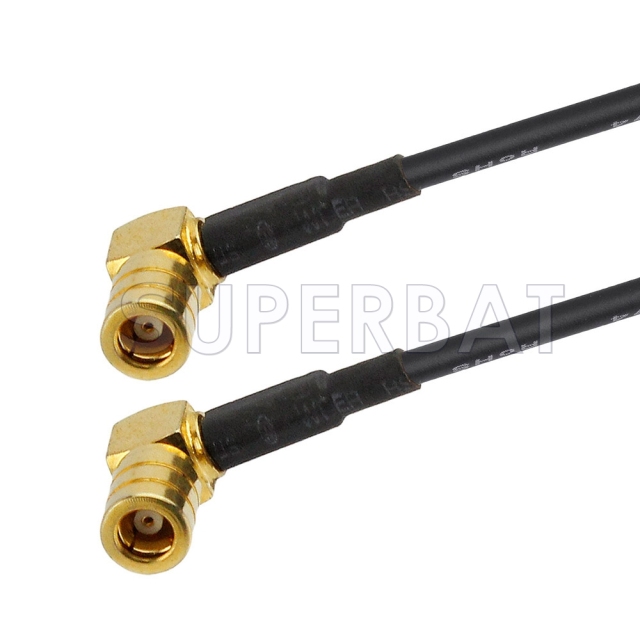 SMB Plug Right Angle to SMB Plug Right Angle Cable Using RG174 Coax,SMB Cable