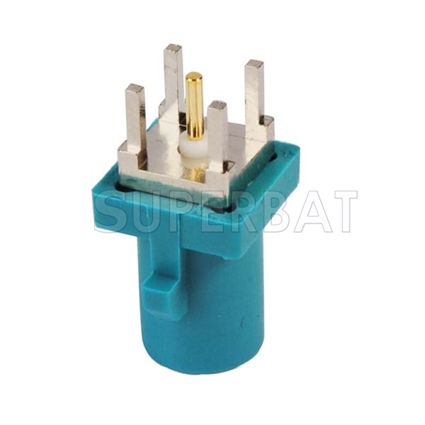 FAKRA Z Plug Male PCB Straight Connector,Fakra Connectors
