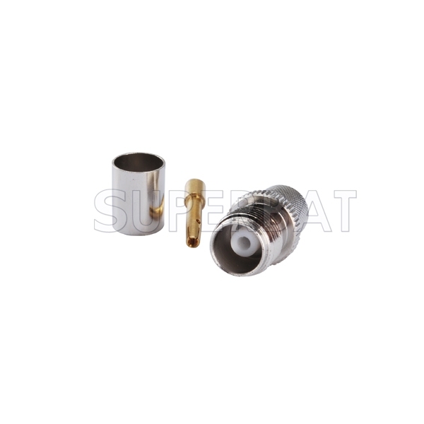 TNC Jack Female Connector Straight Crimp LMR-400,TNC Connectors