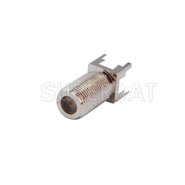 F Jack Female Connector Straight Solder,F-Type Connectors