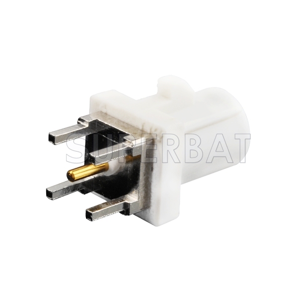 FAKRA B Plug Male Straight PCB Connector,Fakra Connectors