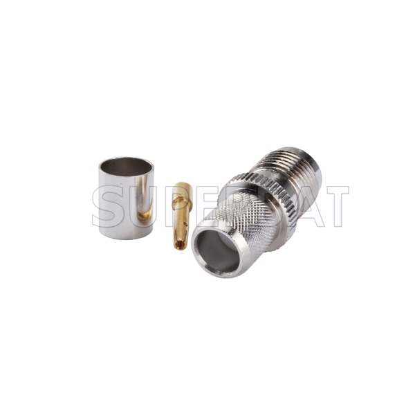 TNC Jack Female Connector Straight Crimp LMR-400,TNC Connectors
