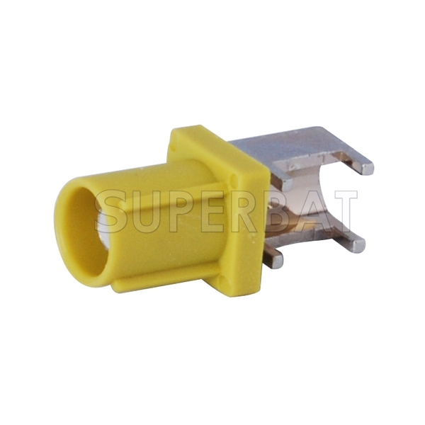 Curry FAKRA K Plug Male PCB Right Angle Connector,Fakra Connectors