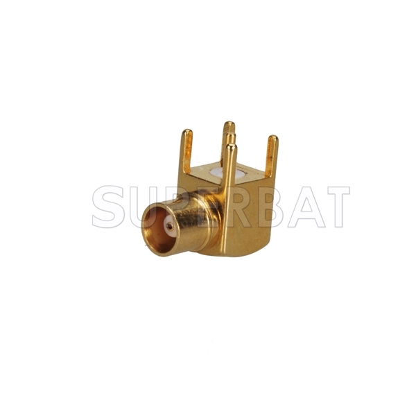 MCX Jack Female Connector Right Angle Solder,MCX Connectors