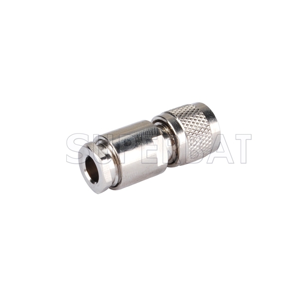 Mini UHF Plug Male Connector Straight Clamp LMR-195