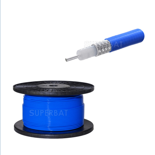 RG402 Tinned Coax Cable with Tinned Copper Braid Outer Conductor and ...
