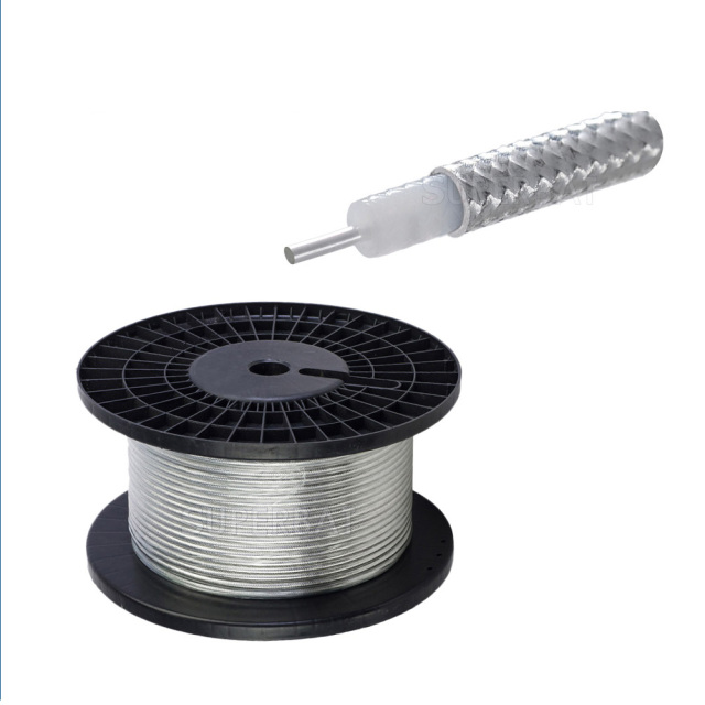 Low Loss Flexible Version of 141 Semi-rigid Coax Cable with Tinned ...