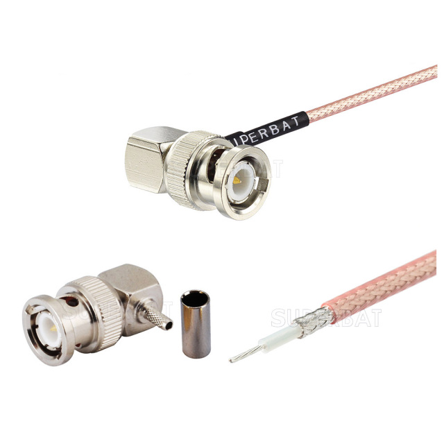 Extension Cable BNC JACK Custom RF Cable Assembly Connector Adapter Pigtail Coaxial Cable RG316 ...