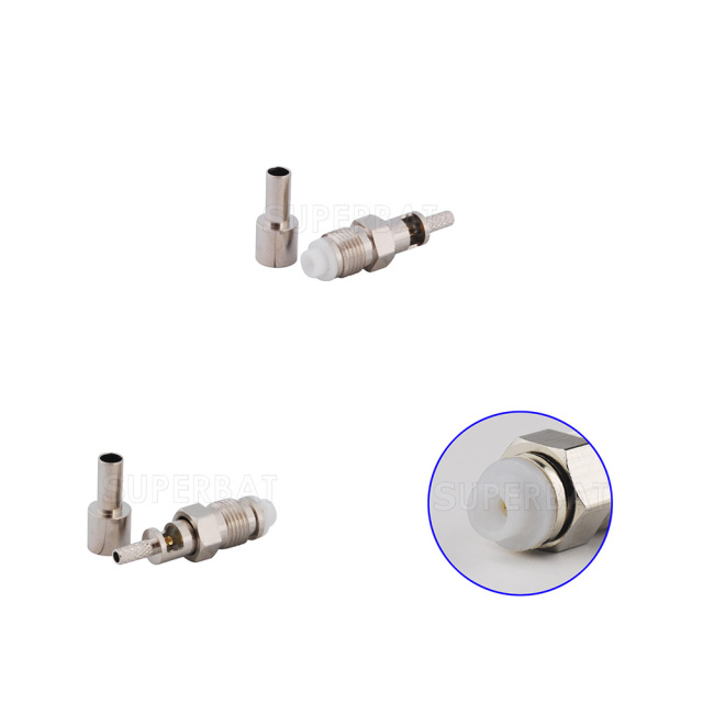Jack FME connector for RG316 coaxial cable made in china,FME Connectors