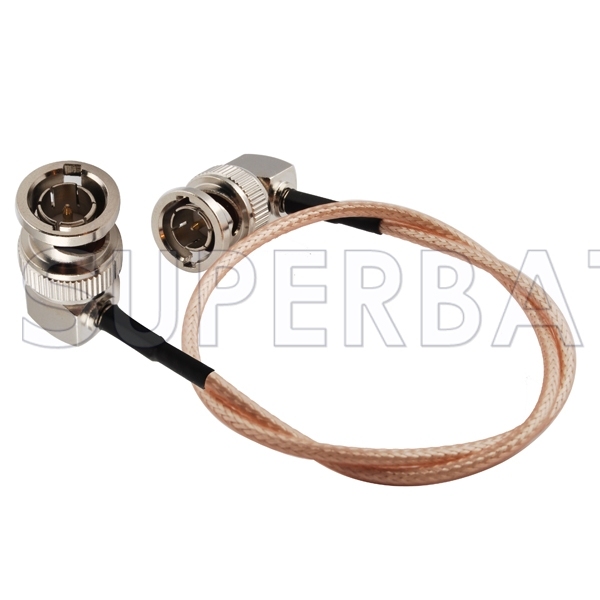 HD sdi cable75 Ohm BNC Male Right Angle RG179 Coax Cable For BMCC BMPC ...