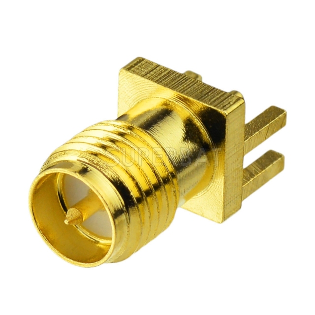 RP SMA Jack Male Connector Straight Solder .062 inch End Launch,SMA ...