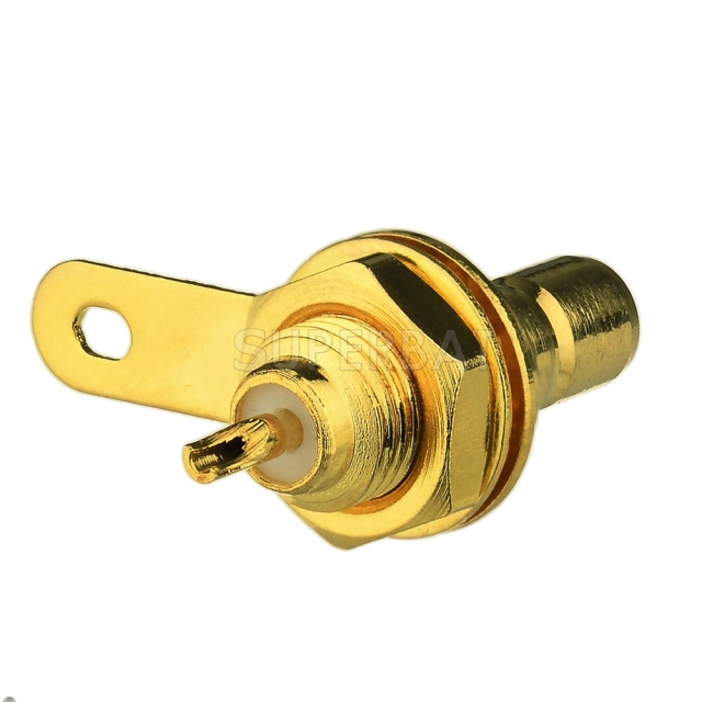 SMB Jack Male Straight Bulkhead Solder Connector,SMB Connectors