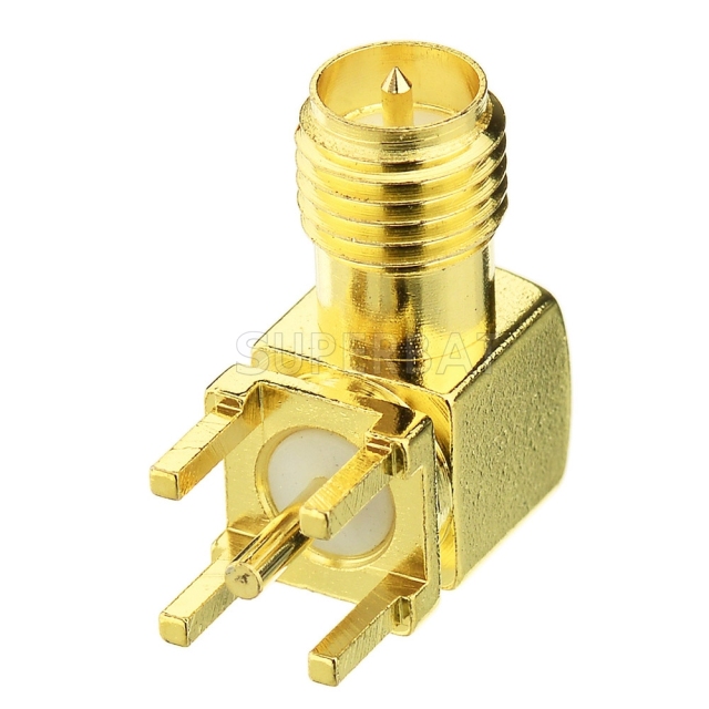 RP SMA Jack Male Connector Right Angle Solder,SMA Connectors