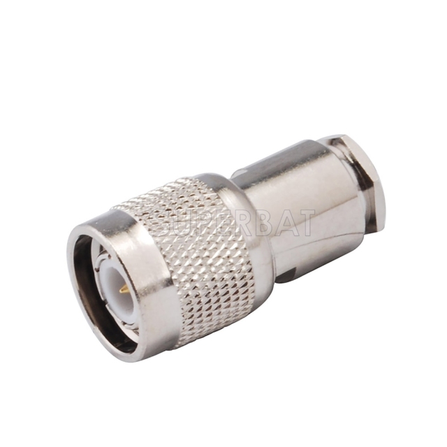 TNC Plug Male Connector Straight Clamp LMR-195,TNC Connectors