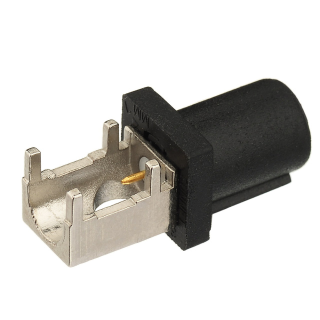 Dual FAKRA B Male Plug Right Angle PCB Mount Connector,Fakra Connectors