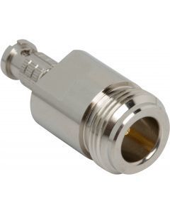 N-Type Jack to HD-BNC Plug Adapter 75 Ohm Straight