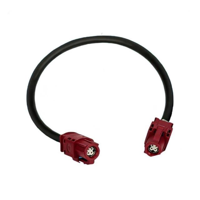 LVDS HSD cable Assembly D Code Straight Jack to D Code Straight Jack ...