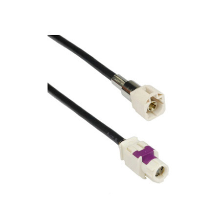 LVDS HSD cable Assembly B Code Straight Plug to B Code Straight Jack ...