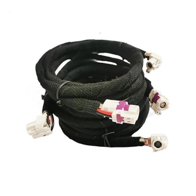 LVDS HSD cable Assembly B Code Right Angle Jack to A Code Right Angle ...