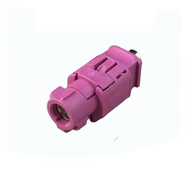 FAKRA H HSD Female Straight Jack Connector for Dacar 535 Cable