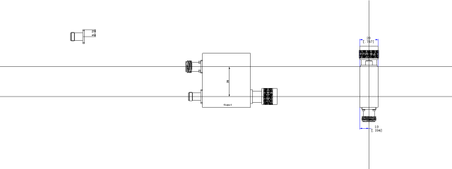 1100～1700 MHz TNC Female 3 Way Power Divider 50 Ohm Wide-Band Signal ...