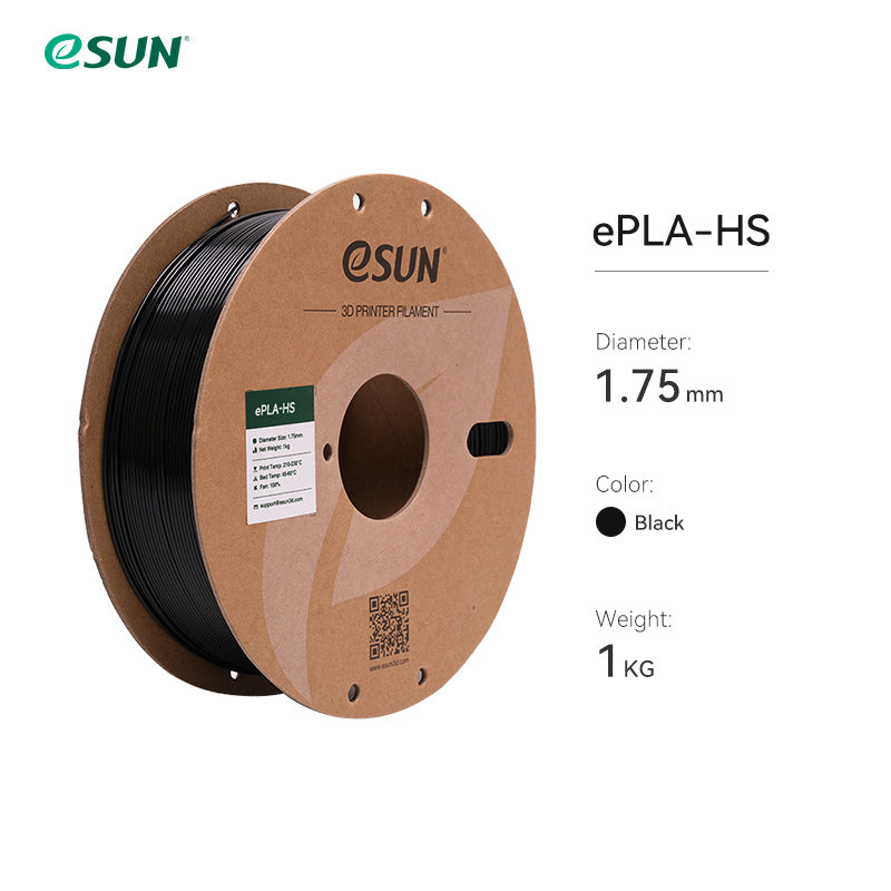 eSUN PLA+HS 1.75mm 3D Filament 1kg - High-Speed Printing, Superior ...