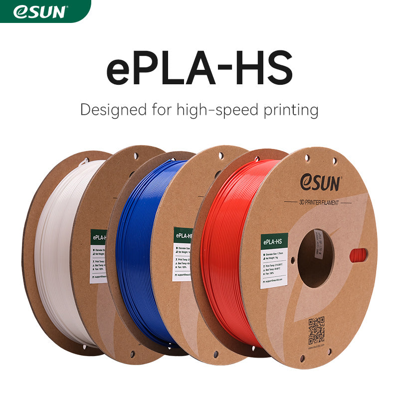 eSUN PLA+HS 1.75mm 3D Filament 1kg - High-Speed Printing, Superior Detail - eSUN Official Store