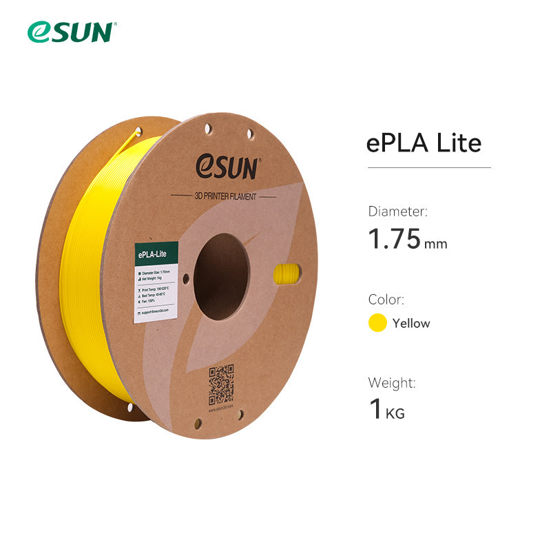 eSUN PLA-Lite 1.75mm 3D Filament 1kg - Easy Printing, Premium Finish ...