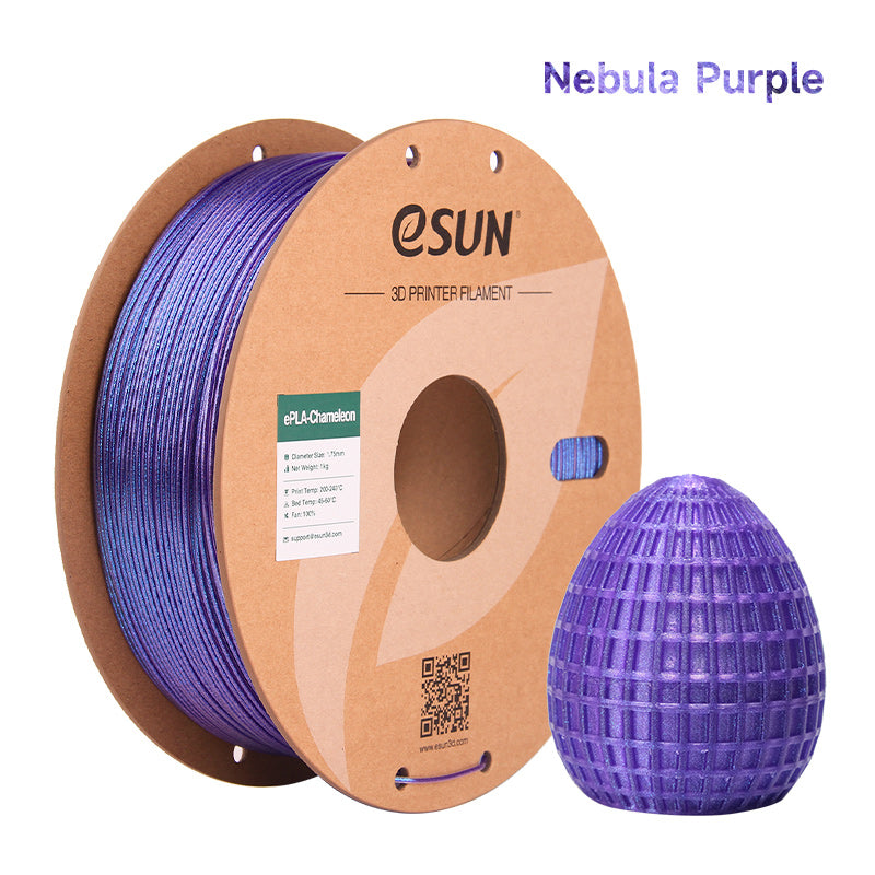 eSUN PLA-Chameleon 1.75mm 3D Filament 1kg - Color-Shifting, Vibrant ...