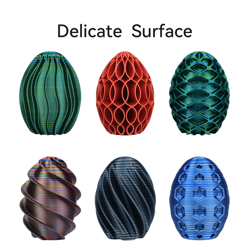 eSUN PLA-Silk Candy 1.75mm 3D Filament 1kg - Rainbow Silk Shine - eSUN Official Store