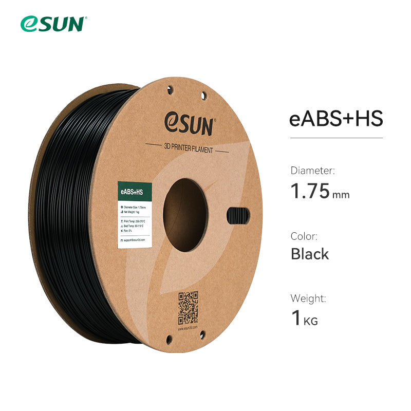 eSUN High Speed ABS+ 3D Printer Filament 1.75MM 1KG Fast Printing ABS+ 3D Filaments High Speed ...