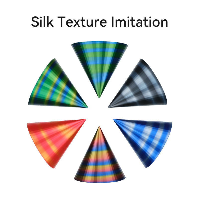 eSUN PLA-Silk Candy 1.75mm 3D Filament 1kg - Rainbow Silk Shine - eSUN ...