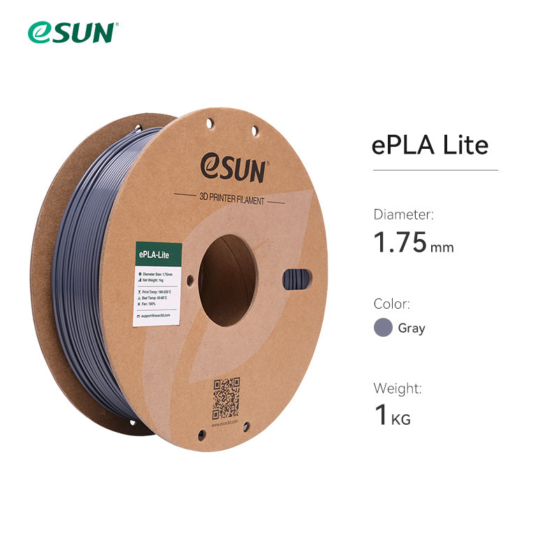 eSUN PLA-Lite 1.75mm 3D Filament 1kg - Easy Printing, Premium Finish ...