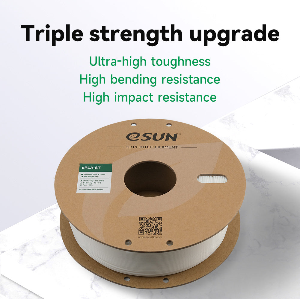 eSUN PLA-ST 1.75mm 3D Filament 1kg - Super Tough, High Impact - eSUN ...