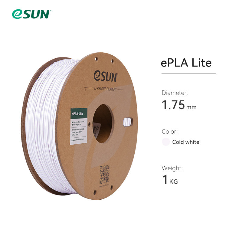 eSUN PLA-Lite 1.75mm 3D Filament 1kg - Easy Printing, Premium Finish ...