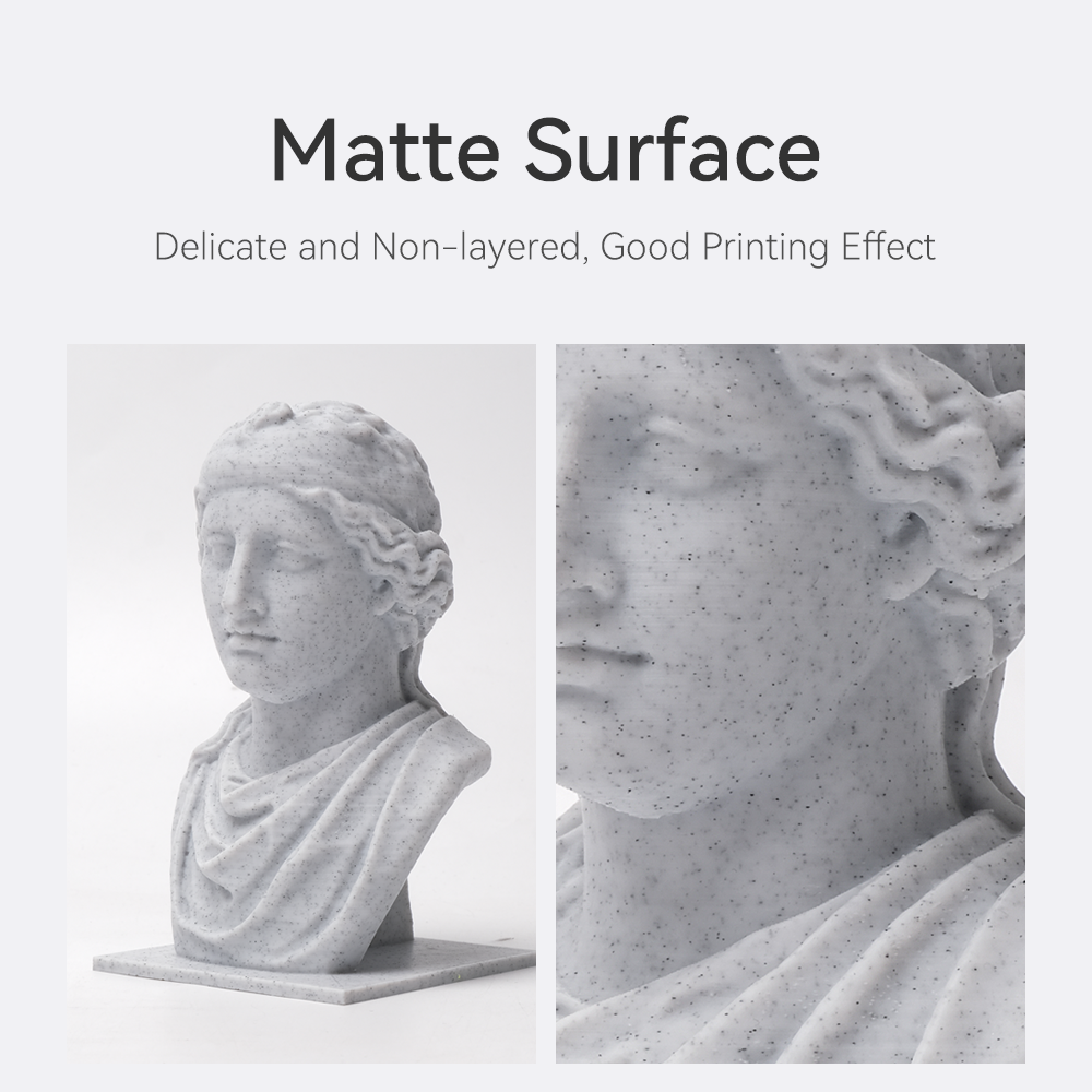 eSUN PLA-Marble 1.75mm 3D Filament 1kg - Realistic Stone Finish - eSUN ...