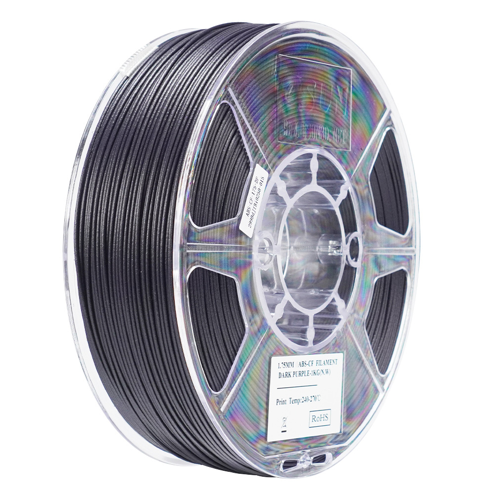 eSUN ABS-CF 1.75mm 3D Filament 1kg - Carbon Fiber Reinforced, High Strength - eSUN Official Store
