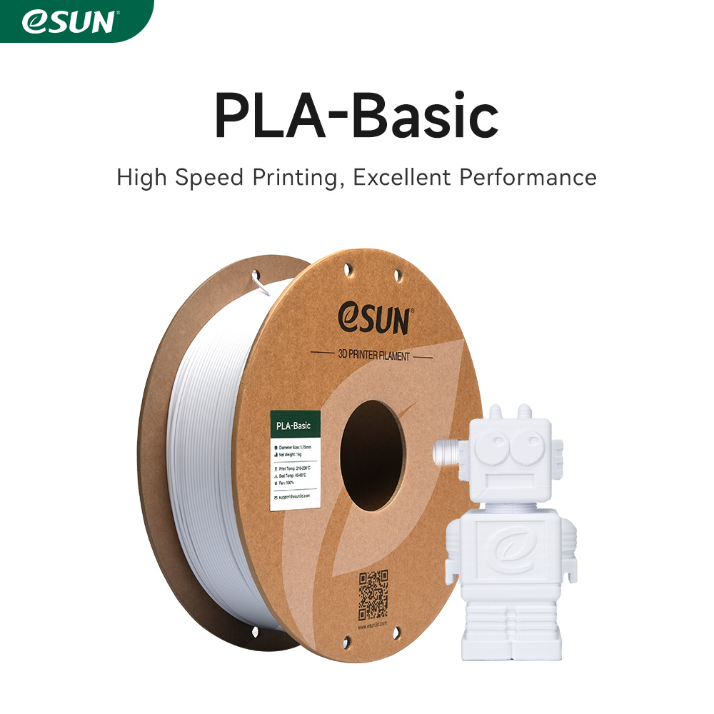 eSUN PLA-Lite 1.75mm 3D Filament 1kg - Easy Printing, Premium Finish ...