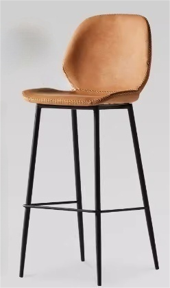 Modern minimalist bar chair home backrest bar chair