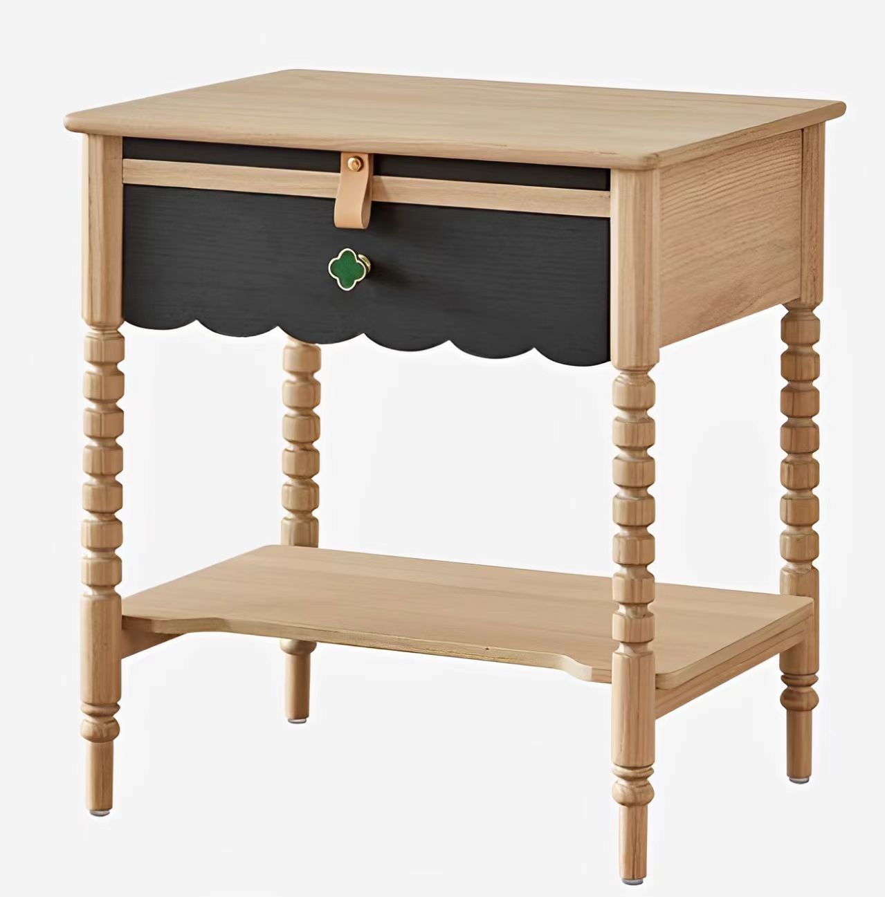 Solid wood bedside tables