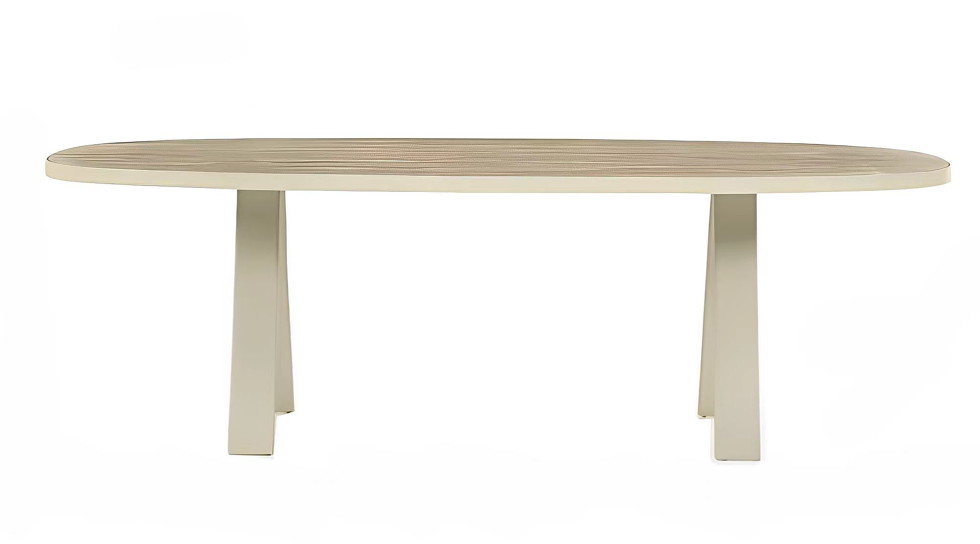 Solid wood bench table