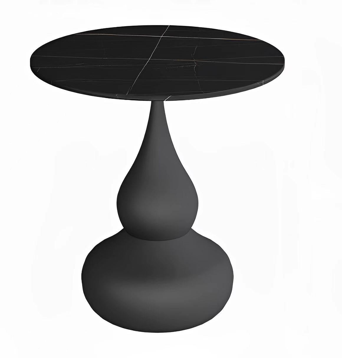 Wrought iron slab dining table
