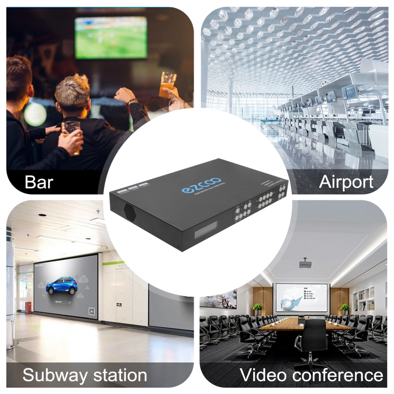 hdmi matrix 4X4 with video wall