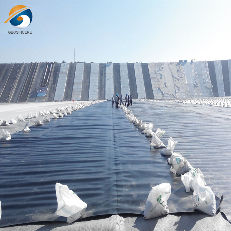 Reinforced HDPE Geomembrane Liner Roll for Pond, Landfill, and ...
