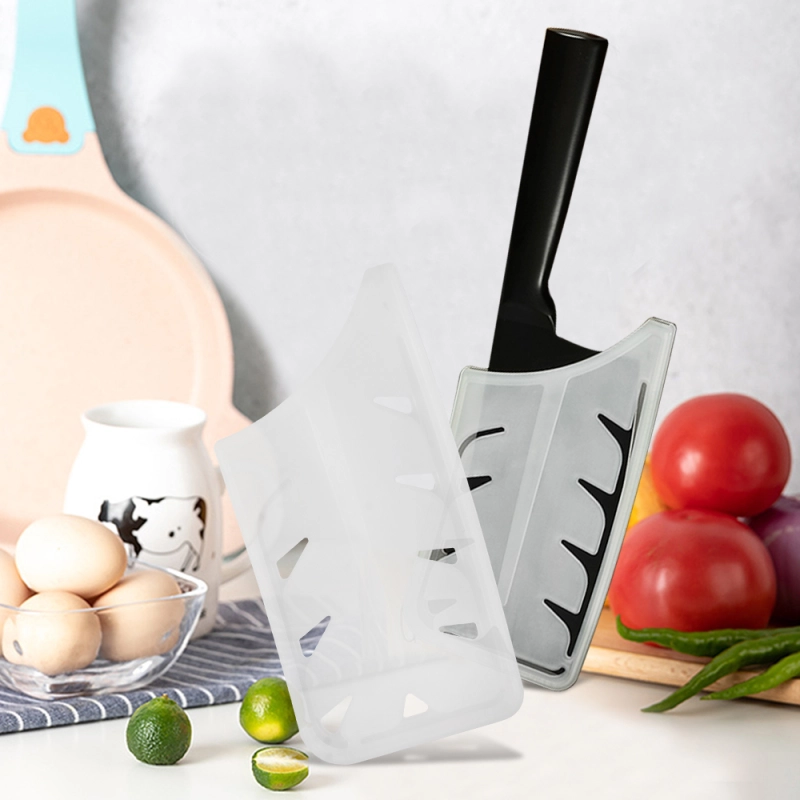 XYJ Edge Guards Plastic Knife Sheath for 7 inch Chopping Knife Meat ...